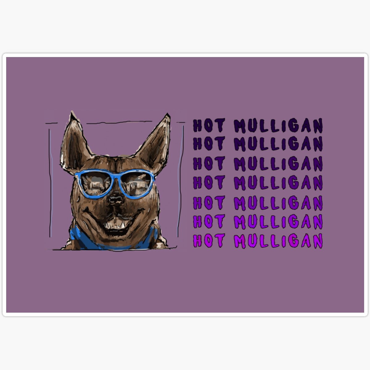 DOPASTICKER Hot Mulligan Split Sticker Decorative Laptop, Phone ...