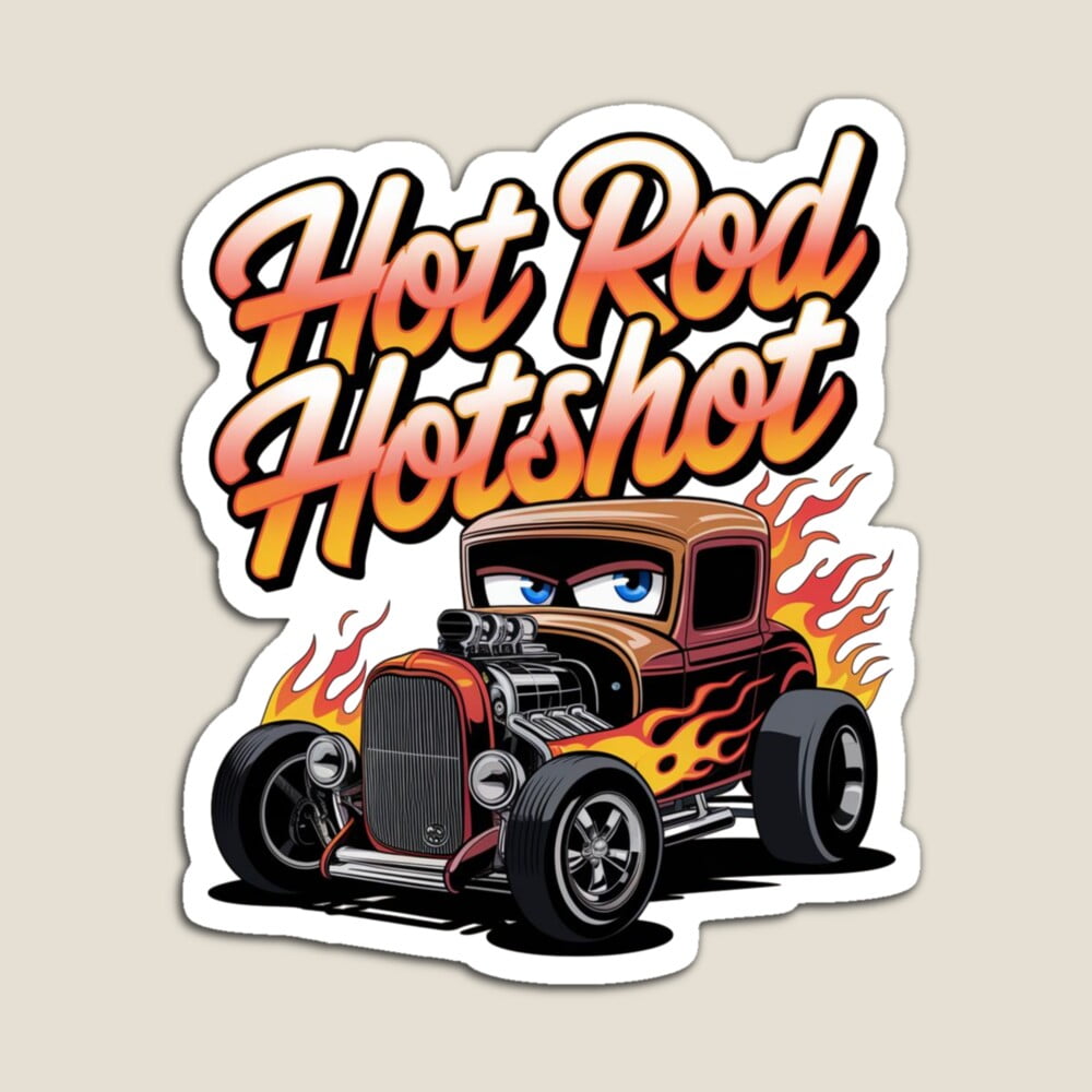DOPASTICKER Hot Rod Hot - Speed Junkie Sticker - 8075 Hot Trending ...