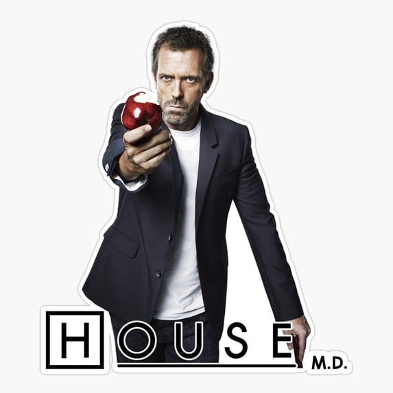 DOPASTICKER House Md Sticker, Phone Sticker Water Bottle Sticker Car ...