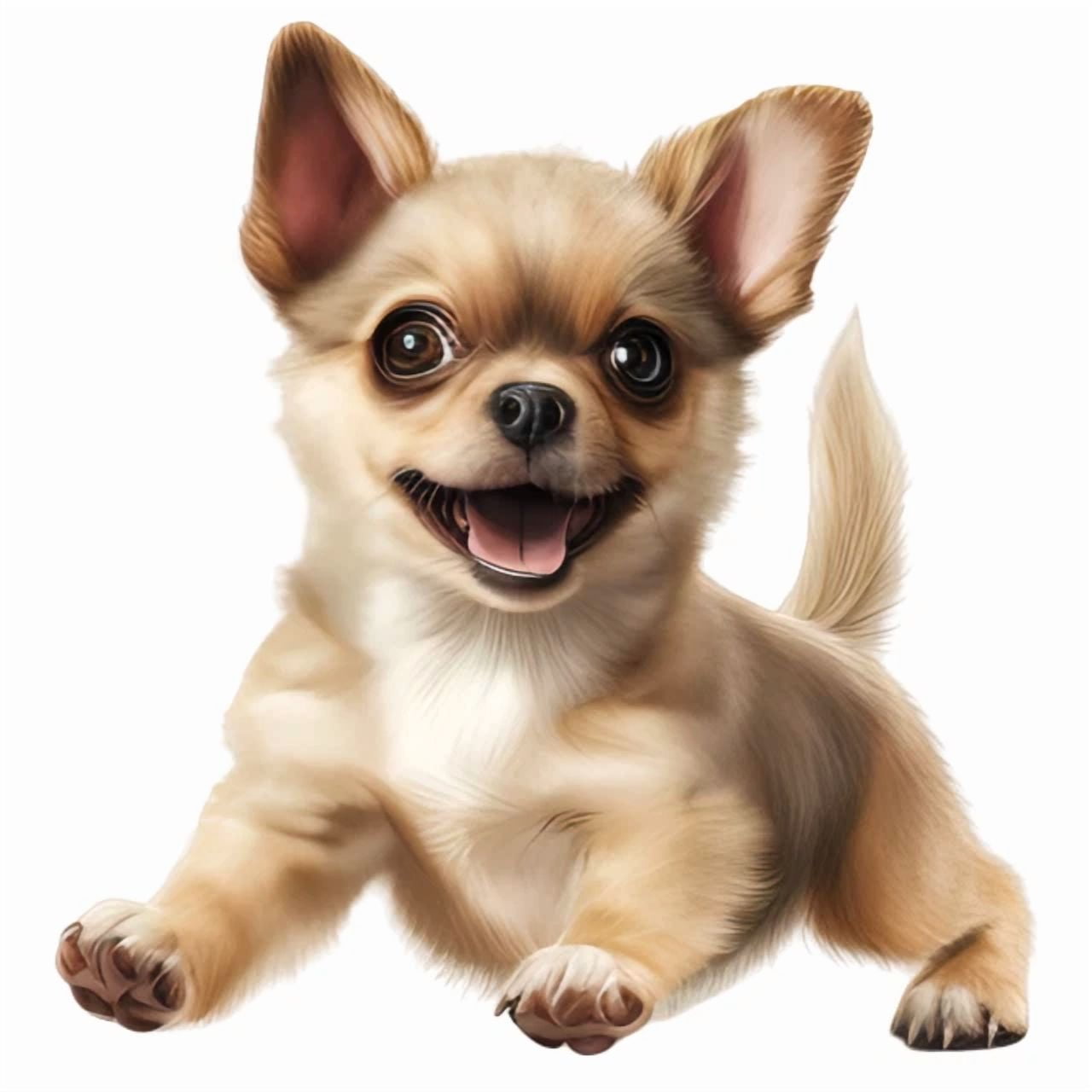 DOPASTICKER Huge Chihuahua Car Sticker Dog Sticker Phone Sticker, Latop ...