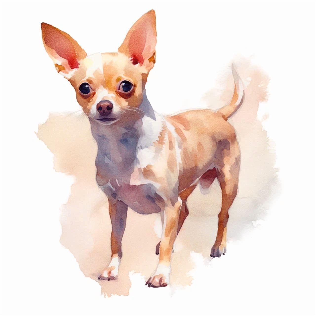 DOPASTICKER Huge Chihuahua Car Sticker Dog Sticker Phone Sticker, Latop ...