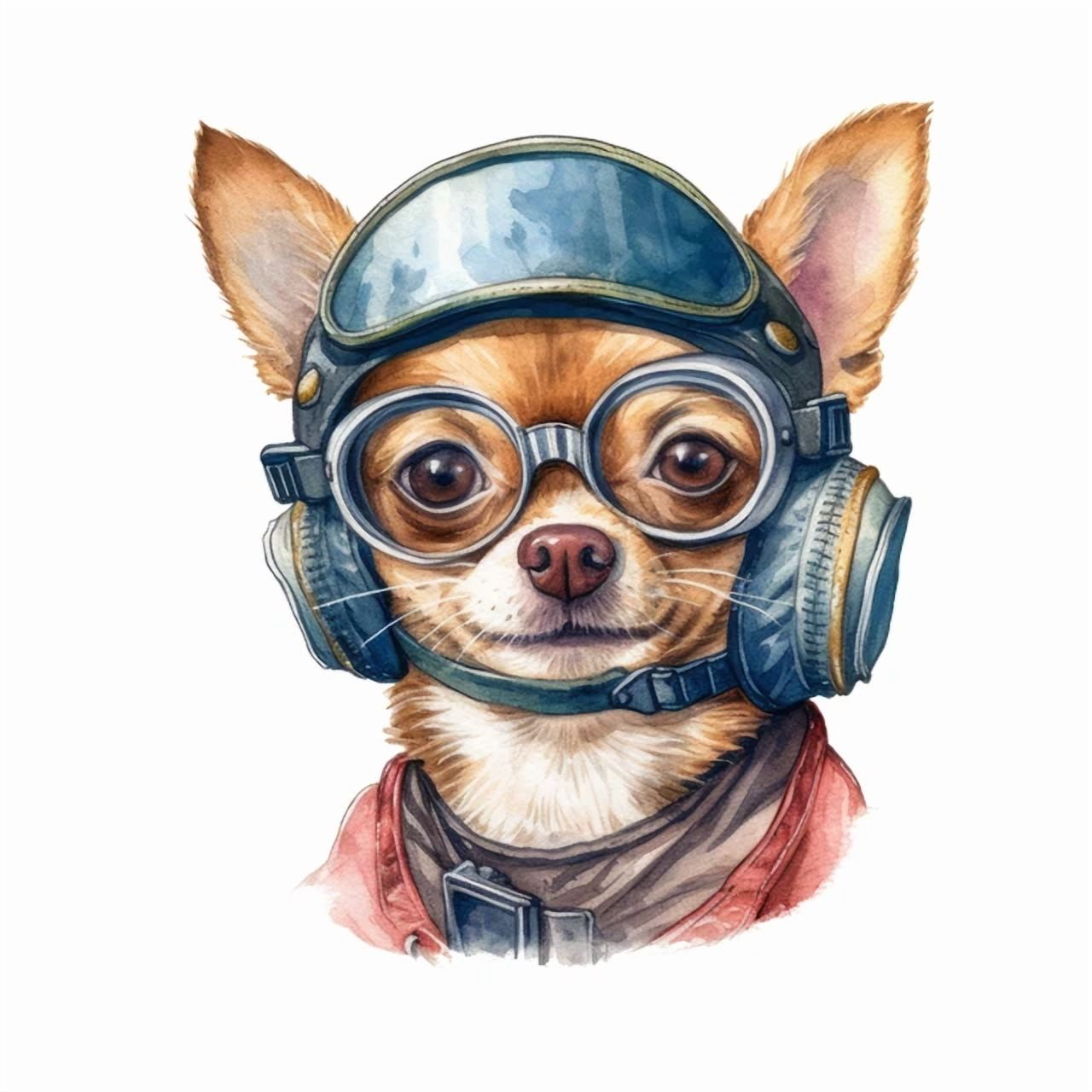 DOPASTICKER Huge Chihuahua Car Sticker Dog Sticker Phone Sticker, Latop ...