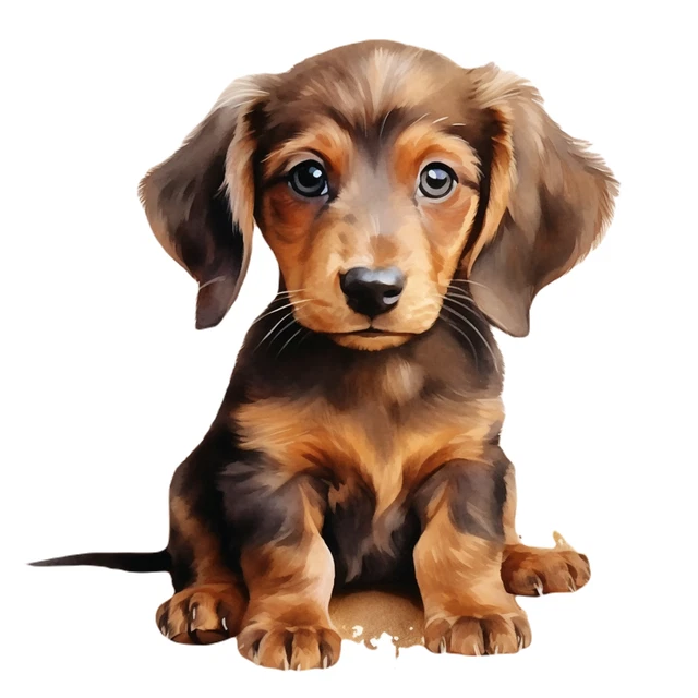 DOPASTICKER Huge Dachshund Car Sticker Dog Sticker Phone Sticker, Latop ...