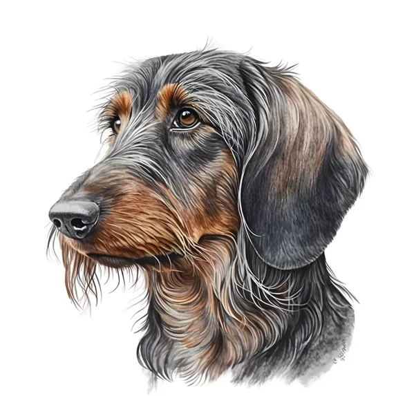 DOPASTICKER Huge Dachshund Car Sticker Dog Sticker Phone Sticker, Latop ...