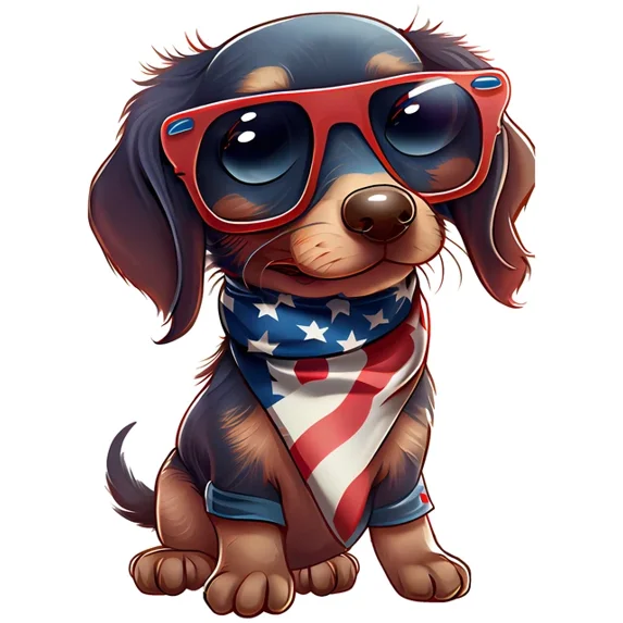 DOPASTICKER Huge Dachshund Car Sticker Dog Sticker Phone Sticker, Latop ...