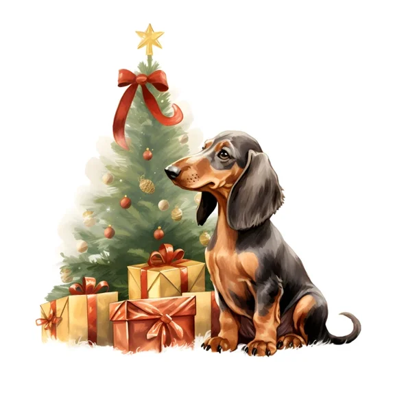 DOPASTICKER Huge Dachshund Car Sticker Dog Sticker Phone Sticker, Latop ...