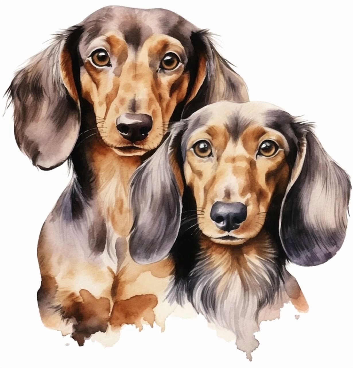 DOPASTICKER Huge Dachshund Car Sticker Dog Sticker Phone Sticker, Latop ...