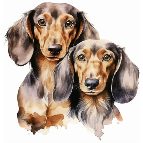 DOPASTICKER Huge Dachshund Car Sticker Dog Sticker Phone Sticker, Latop ...
