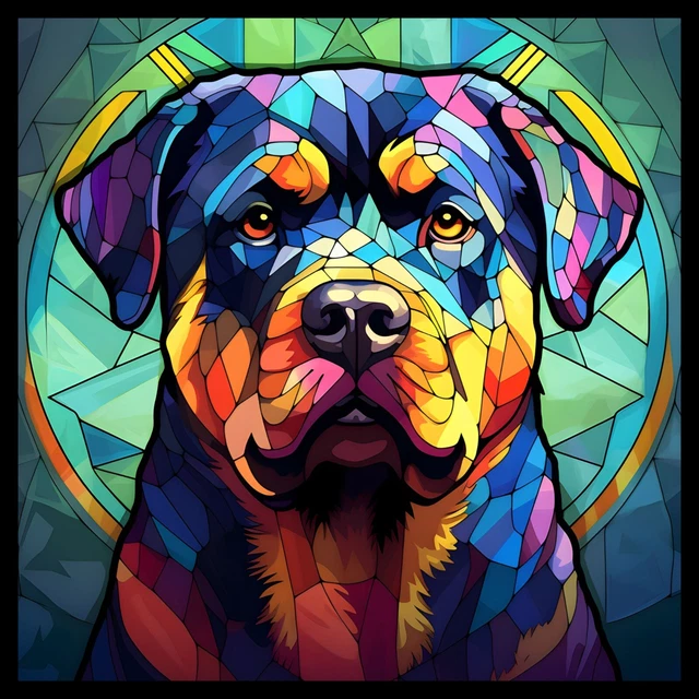 DOPASTICKER Huge Dog Caravan Truck Car Sticker Phone Sticker, Latop ...