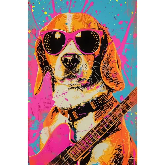 DOPASTICKER Huge Dog Caravan Truck Car Sticker Phone Sticker, Latop ...