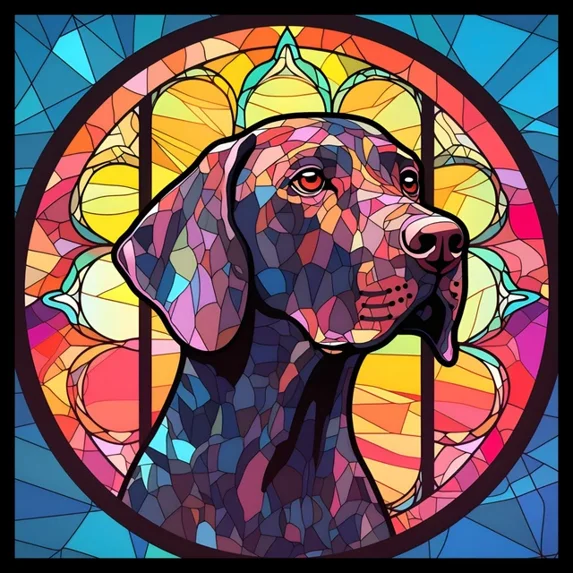 DOPASTICKER Huge Dog Caravan Truck Car Sticker Phone Sticker, Latop ...