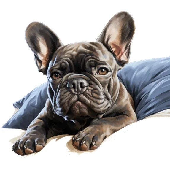 DOPASTICKER Huge French Bulldog Dog Car Sticker Dogs Sticker Phone ...