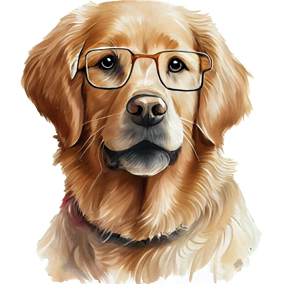 DOPASTICKER Huge Golden Retriever Dog Car Sticker Dogs Sticker Phone ...