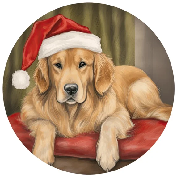 DOPASTICKER Huge Golden Retriever Dog Car Sticker Dogs Sticker Phone ...