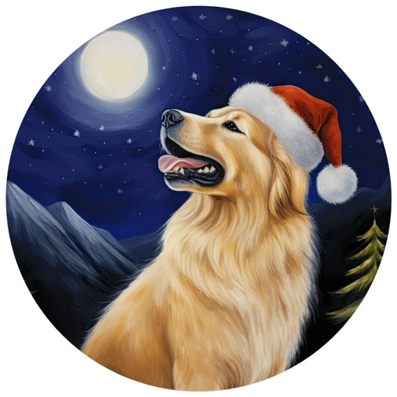 DOPASTICKER Huge Golden Retriever Dog Car Sticker Dogs Sticker Phone ...