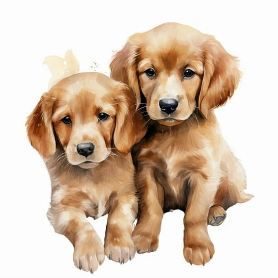 DOPASTICKER Huge Golden Retriever Dog Car Sticker Dogs Sticker Phone ...