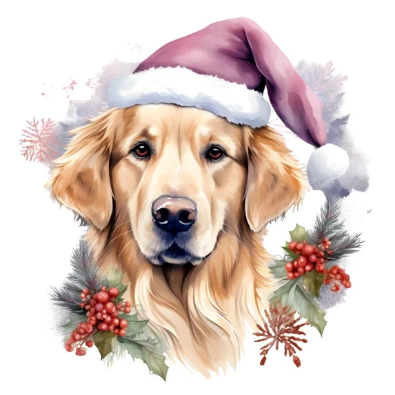 DOPASTICKER Huge Golden Retriever Dog Car Sticker Dogs Sticker Phone ...