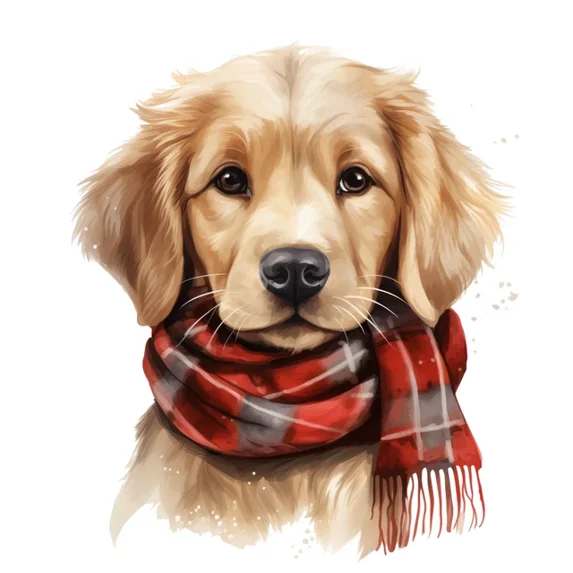 DOPASTICKER Huge Golden Retriever Dog Car Sticker Dogs Sticker Phone ...