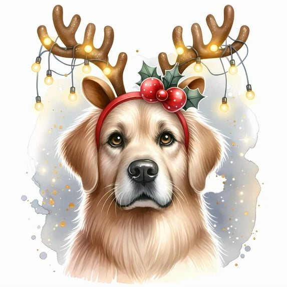 DOPASTICKER Huge Golden Retriever Dog Car Sticker Dogs Sticker Phone ...