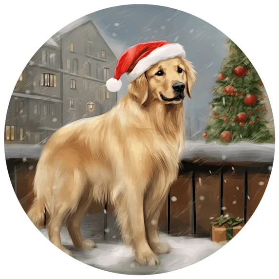 DOPASTICKER Huge Golden Retriever Dog Car Sticker Dogs Sticker Phone ...