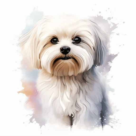 DOPASTICKER Huge Maltese Car Sticker Dogs Sticker Phone Sticker, Latop ...