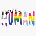 DOPASTICKER Human: Handwritten, Various Flags, V1: Stripes Sticker ...