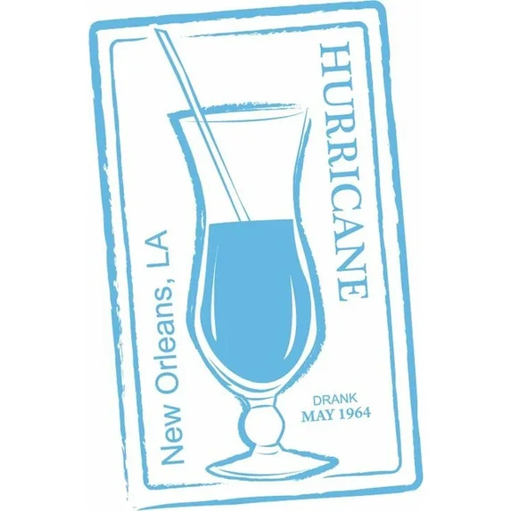 DOPASTICKER Hurricane Cocktail Drink Grunge Sticker Design Phone Water ...