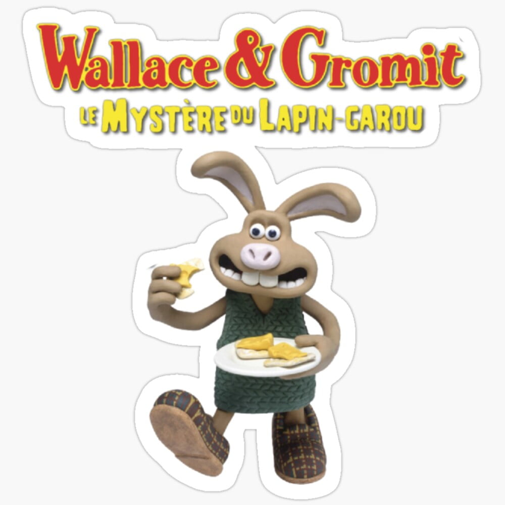 DOPASTICKER Hutch: Wallace & Gromit Sticker Phone Decal Water Bottle ...