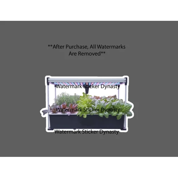 DOPASTICKER Hydroponic System Sticker Food Plants Agriculture Sticker ...