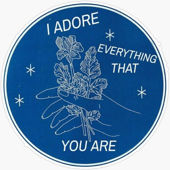 DOPASTICKER I Adore You Sticker, Phone Sticker, Latop Sticker, Lover ...