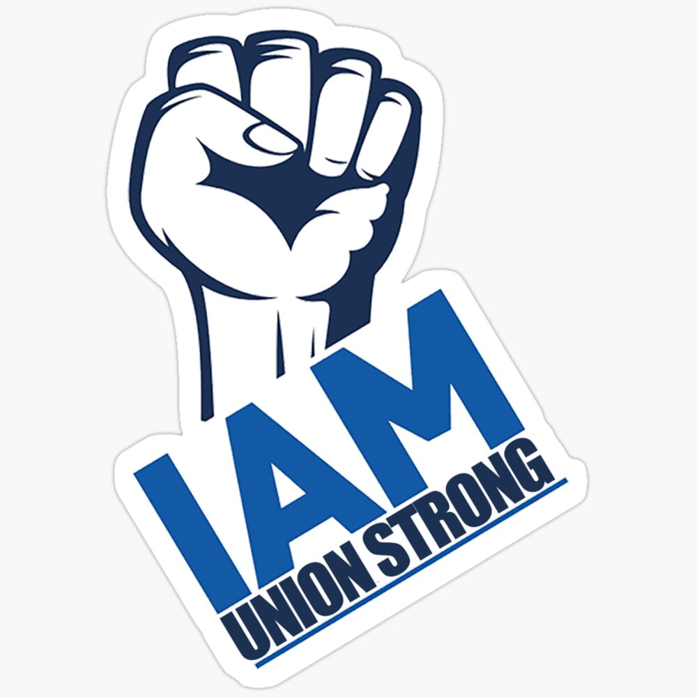 DOPASTICKER I Am Union Strong Gift You, Phone Sticker, Latop Sticker ...
