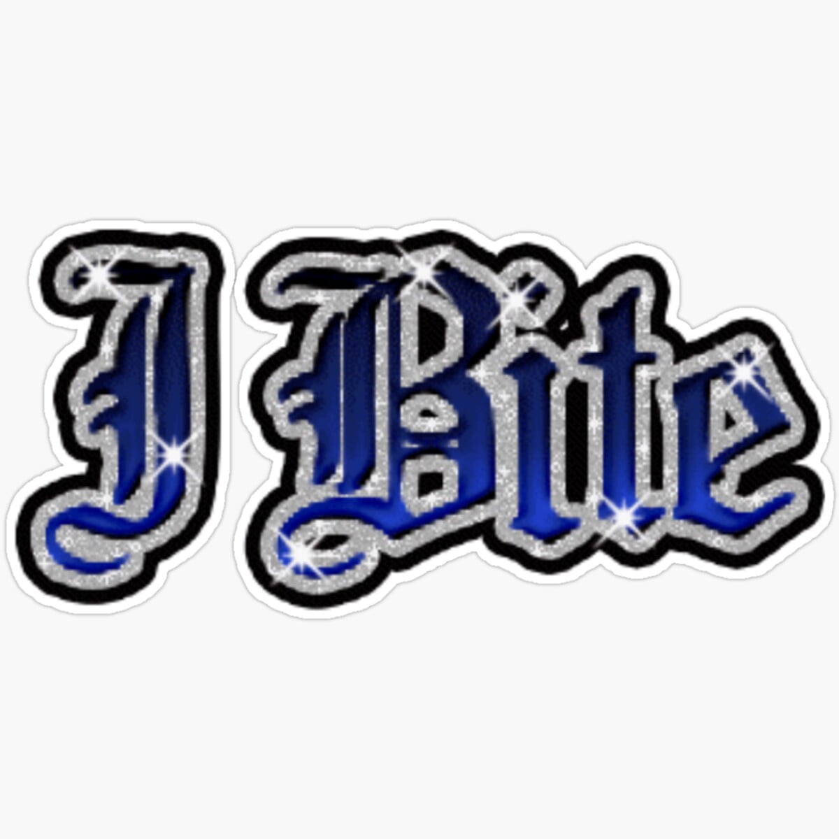 DOPASTICKER I Bite Sticker Decorative Laptop, Phone Stickers ...