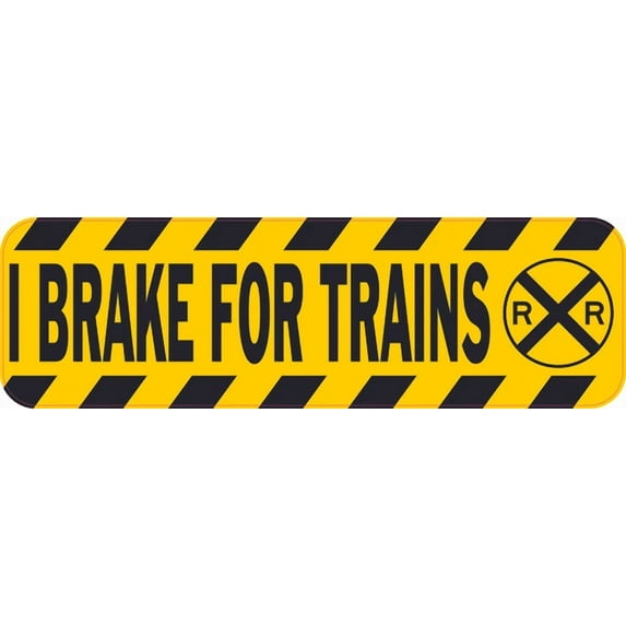 DOPASTICKER I Brake For Trains Sticker Phone Sticker, Latop Sticker ...