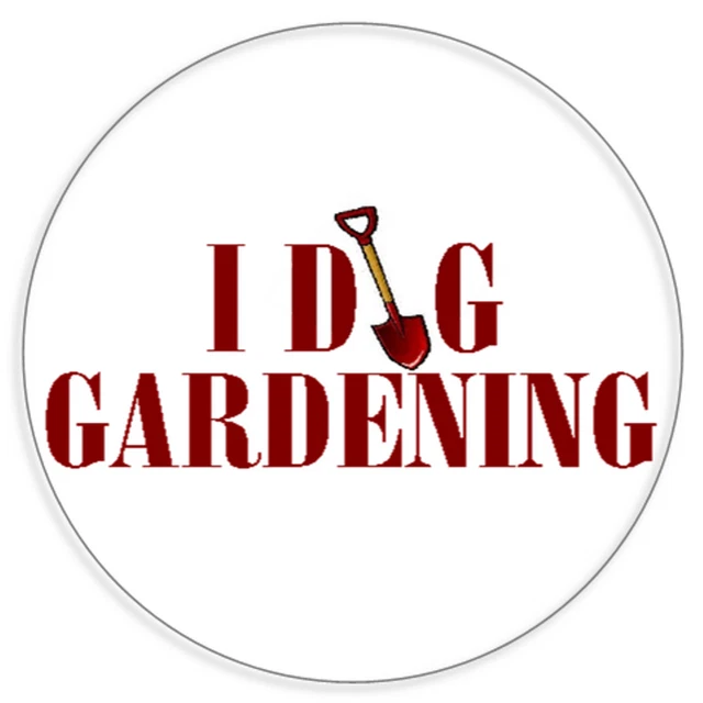 DOPASTICKER I Dig Gardening, Garden Gardener Plants Green Phone Decal ...