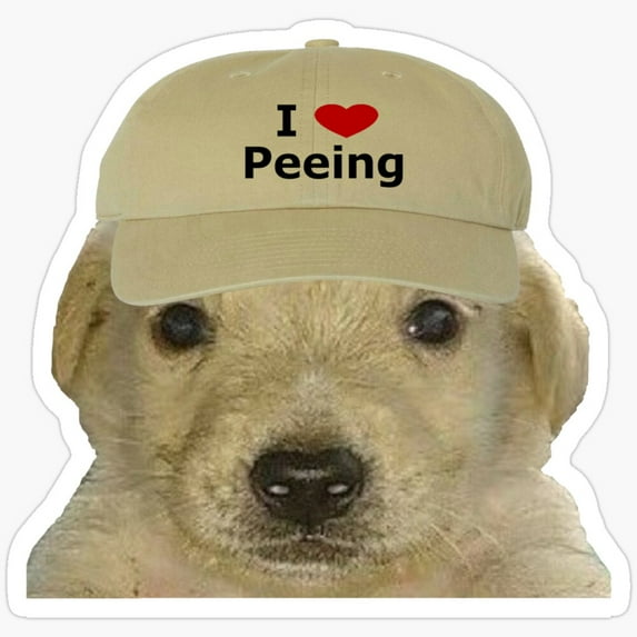 DOPASTICKER I Heart Peeing, Jotchua (Hd) Sticker Phone Sticker, Latop ...