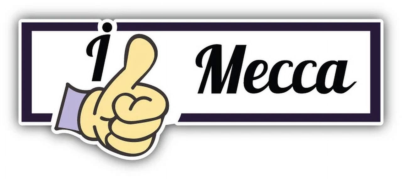 DOPASTICKER I Like Mecca Travel Sticker Decal Phone Decal Water Bottle ...
