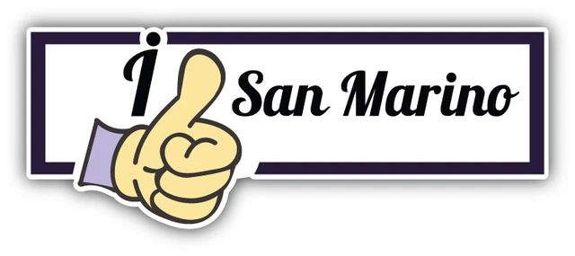 DOPASTICKER I Like San Marino Travel Sticker Decal Phone Decal Water ...