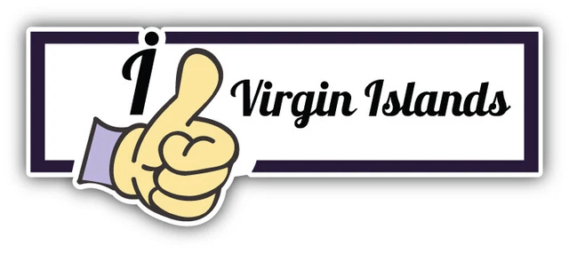 DOPASTICKER I Like Virgin Islands Travel Slogan Sticker Decal Phone ...