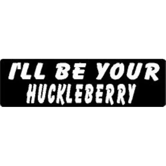 DOPASTICKER I'Ll Be Your Huckleberry Sticker Hard Hat Sticker Phone ...