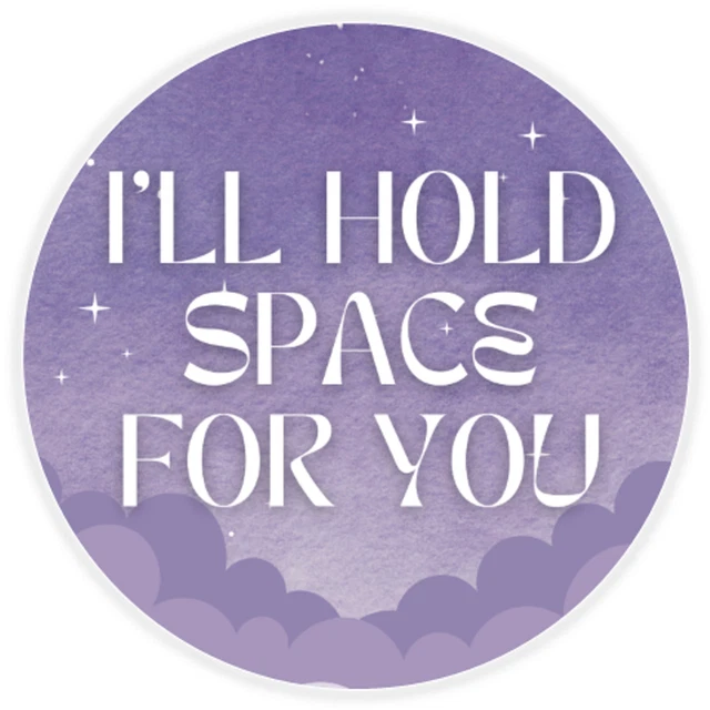 DOPASTICKER I'Ll Hold Space For You, Quote Phone Decal Water Bottle ...