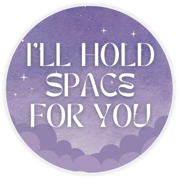 DOPASTICKER I'Ll Hold Space For You, Quote Phone Decal Water Bottle ...
