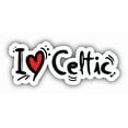 DOPASTICKER I Love Celtic Sticker Car Bumper Sticker Gift You ...