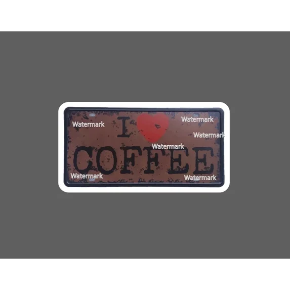 DOPASTICKER I Love Coffee Sticker Caffeine Sticker Phone Sticker, Latop ...