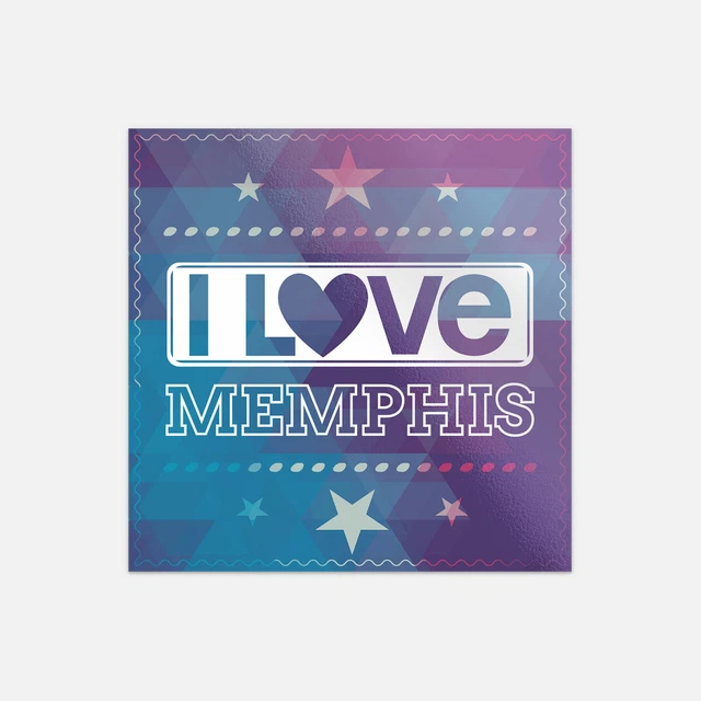 DOPASTICKER I Love Memphis City United States Sticker Phone Water ...