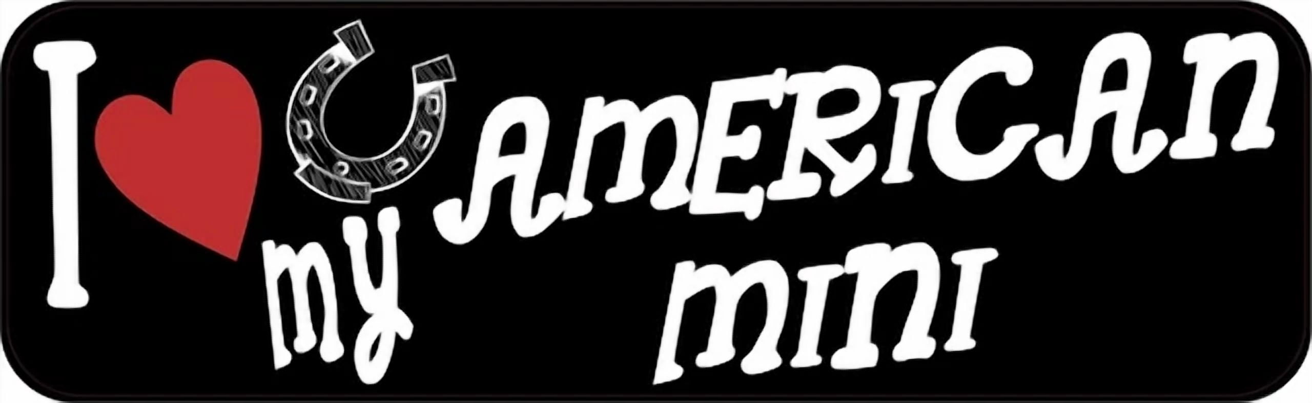 DOPASTICKER I Love My American Mini Sticker Phone Sticker, Latop ...