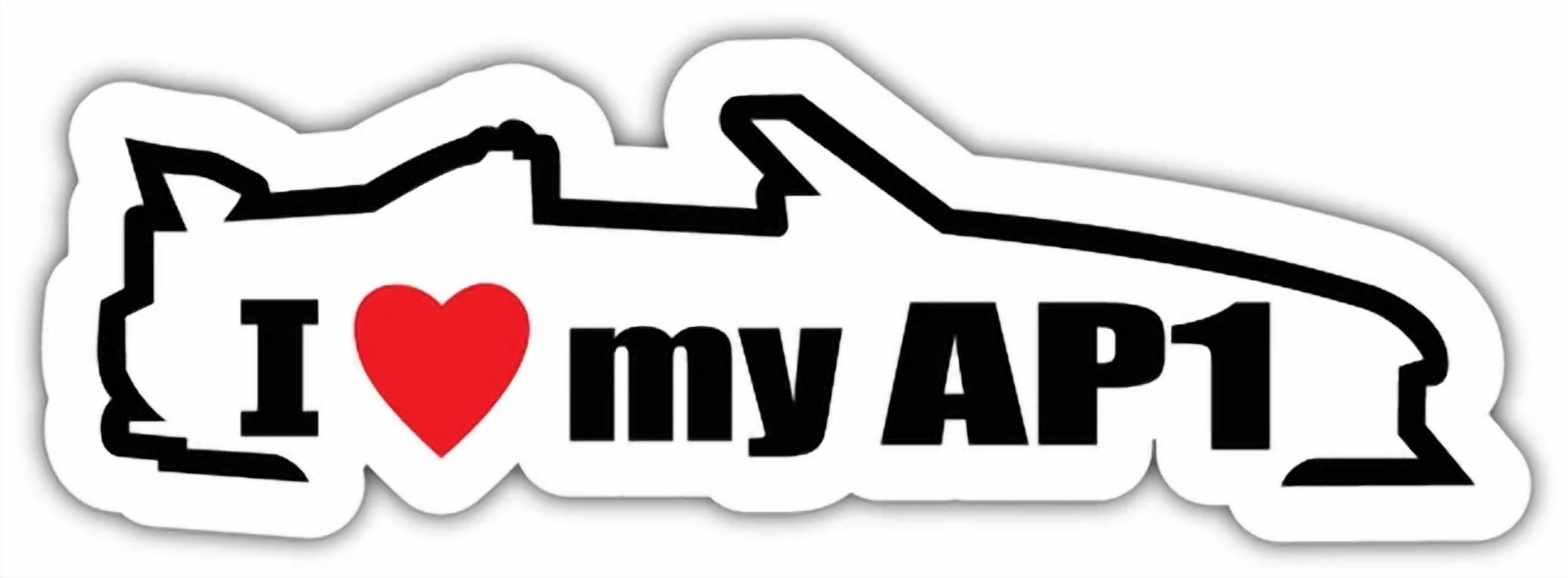 DOPASTICKER I Love My Ap1 Sticker Decal Phone Decal Water Bottle ...