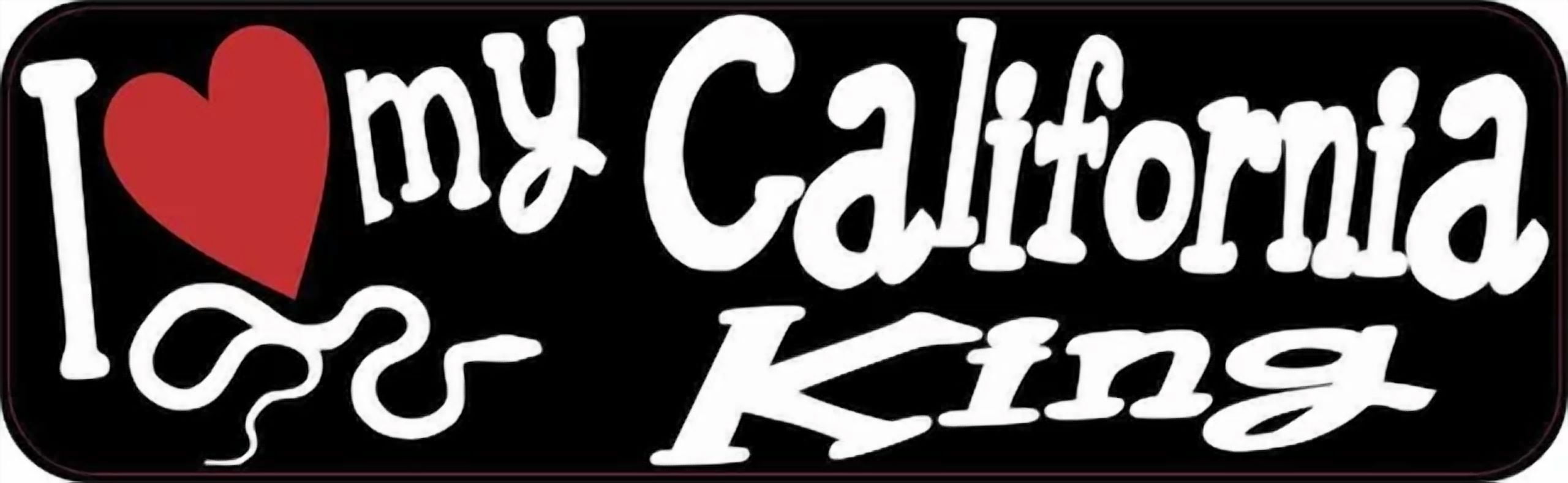 DOPASTICKER I Love My California King Snake Sticker Truck Sticker Phone ...