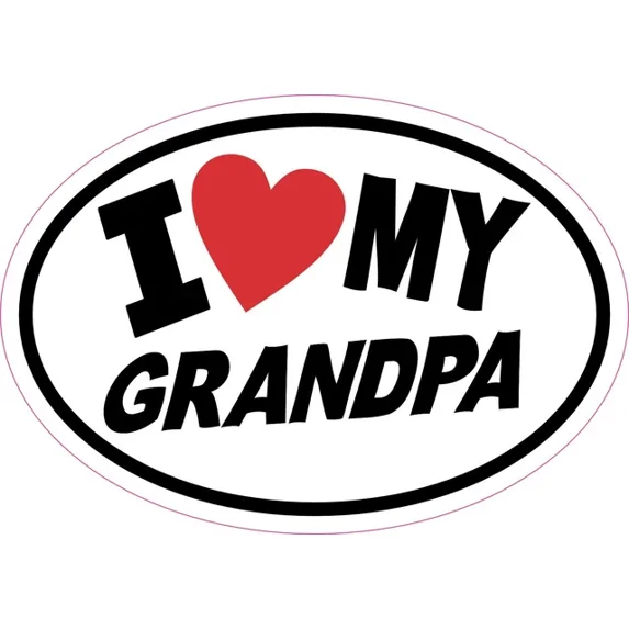 DOPASTICKER I Love My Grandpa Sticker Phone Sticker, Latop Sticker ...