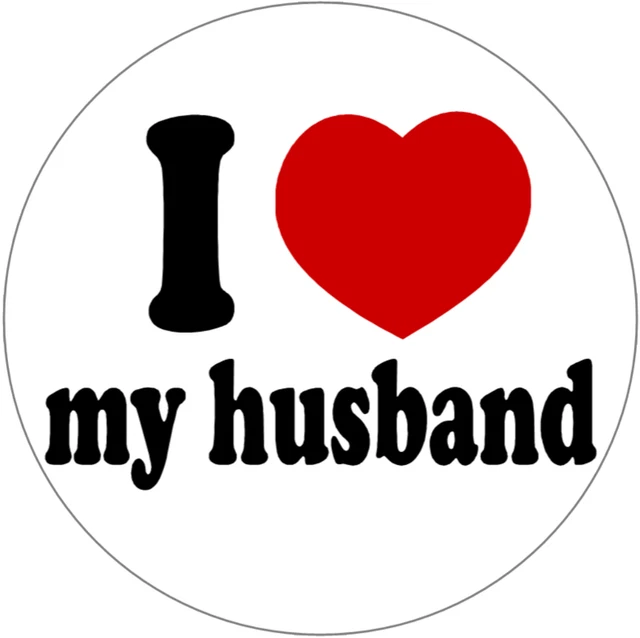 DOPASTICKER I Love My Husband, Wife Anniversary Marriage Phone Decal ...