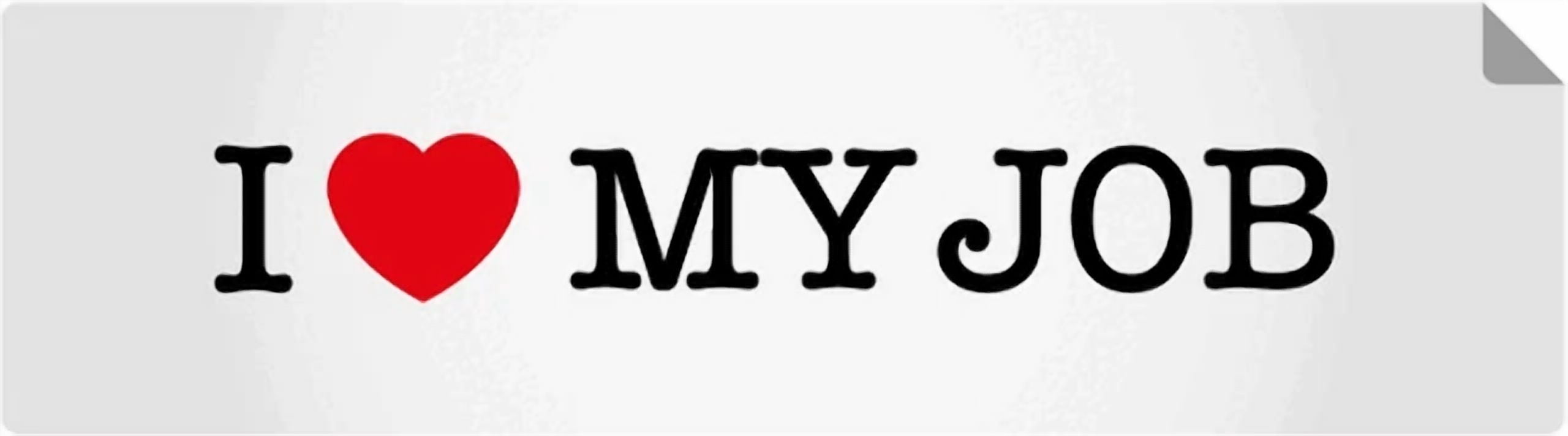 DOPASTICKER I Love My Job Sticker Decal Phone Decal Water Bottle ...